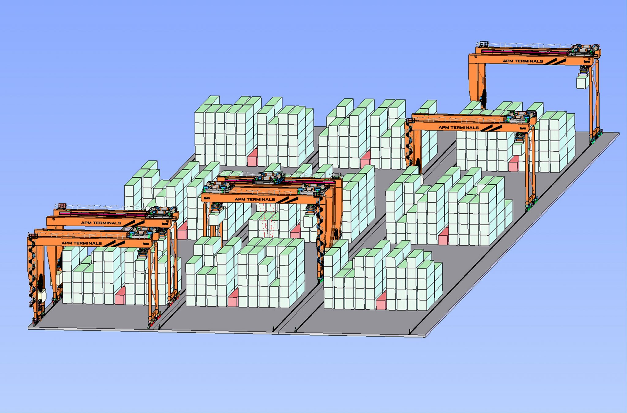 Kuenz stacking and rail-mounted cranes for port | Lift and Hoist International | Industrial ...