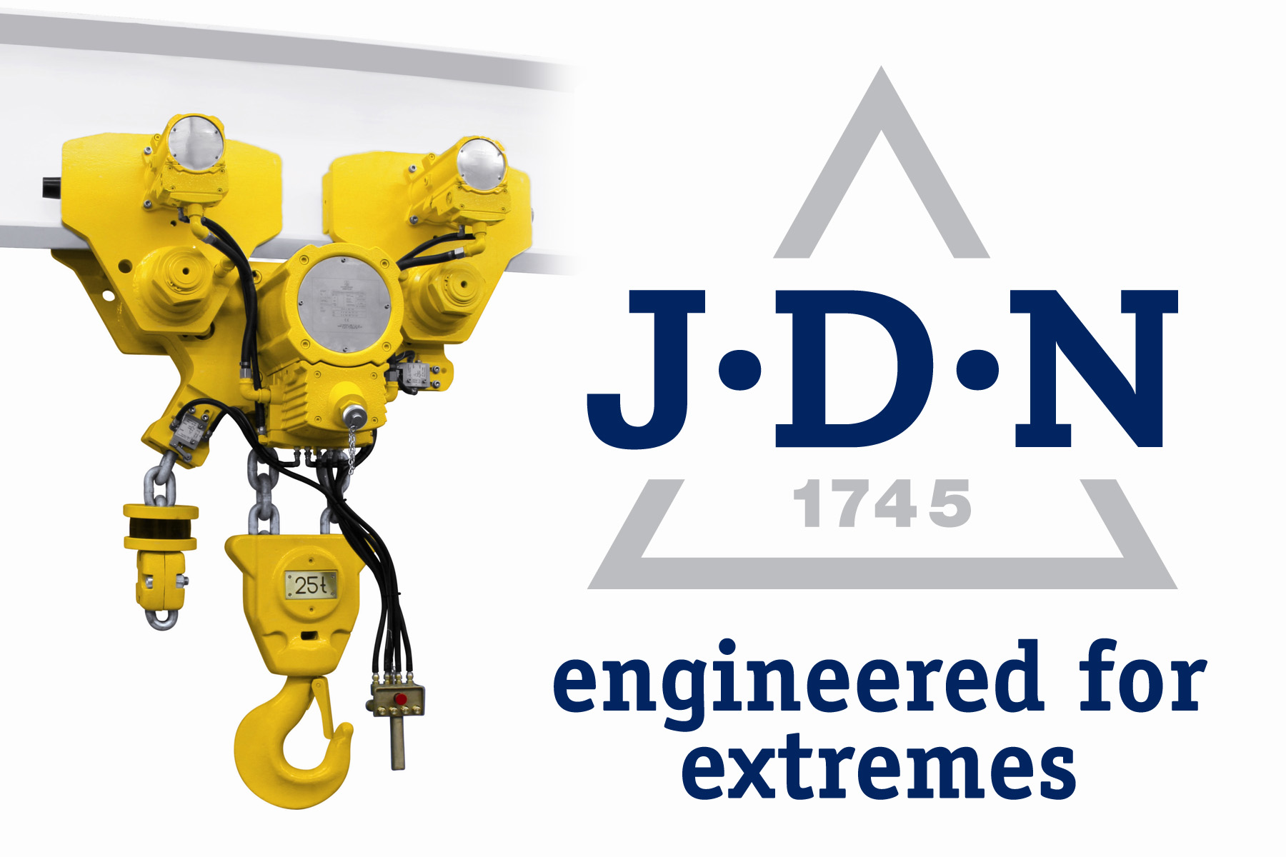 Manufacturer JDN unveils new logo and slogan | Lift and Hoist ...