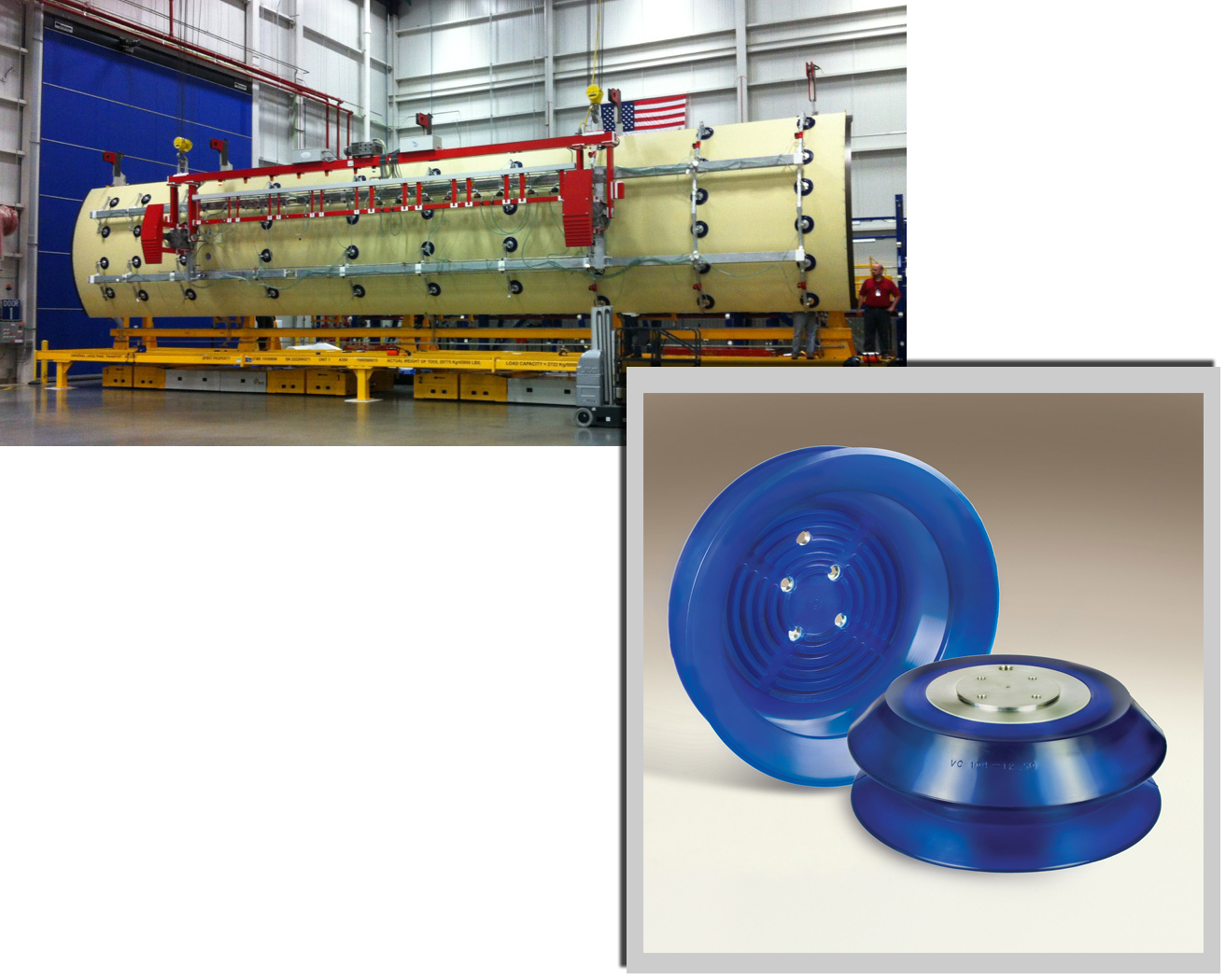 Large Diameter Vacuum Cups Ideal for Heavy Lifting | Lift and Hoist ...