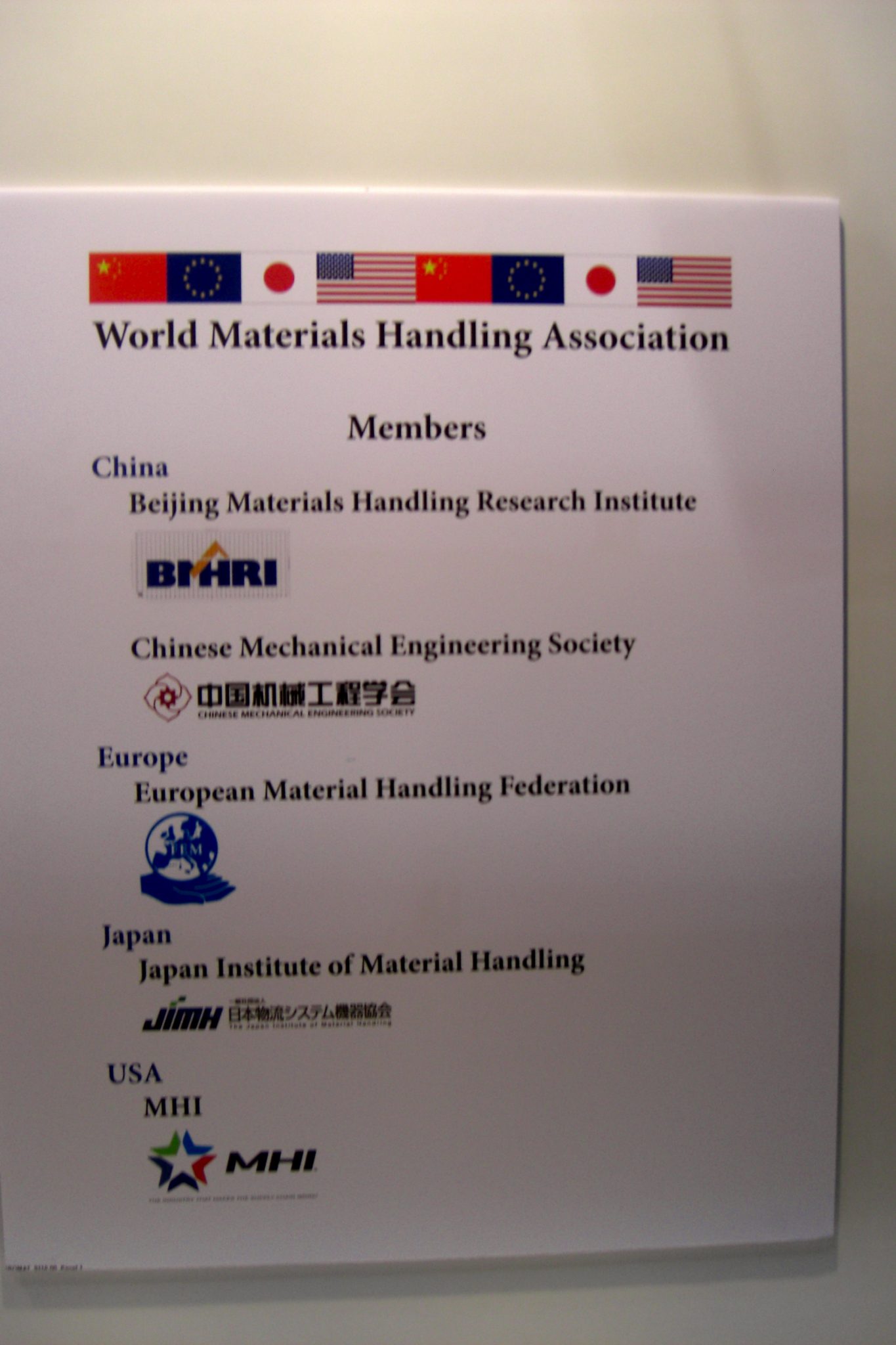 Momentum builds for World Materials Handling Alliance | Lift and Hoist ...