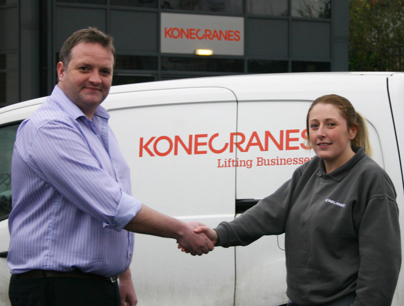 Konecranes’ first UK female field service technician | Lift and Hoist ...