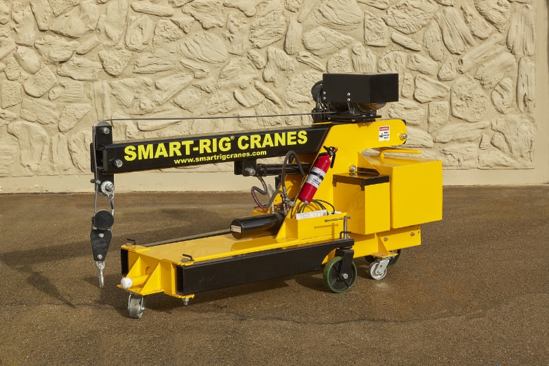 Compact mini-crane for global market | Lift and Hoist International ...