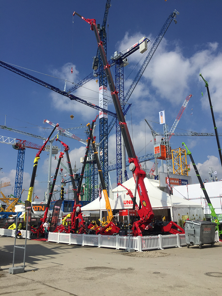 GGR team launches website at Bauma | Lift and Hoist International ...