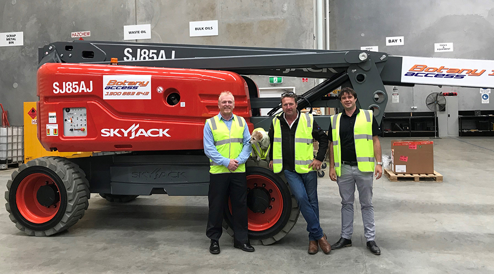 First Skyjack SJ85s delivered to Australia | Lift and Hoist ...