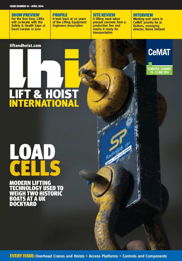 Lift & Hoist International April 2014 | Lift and Hoist International ...