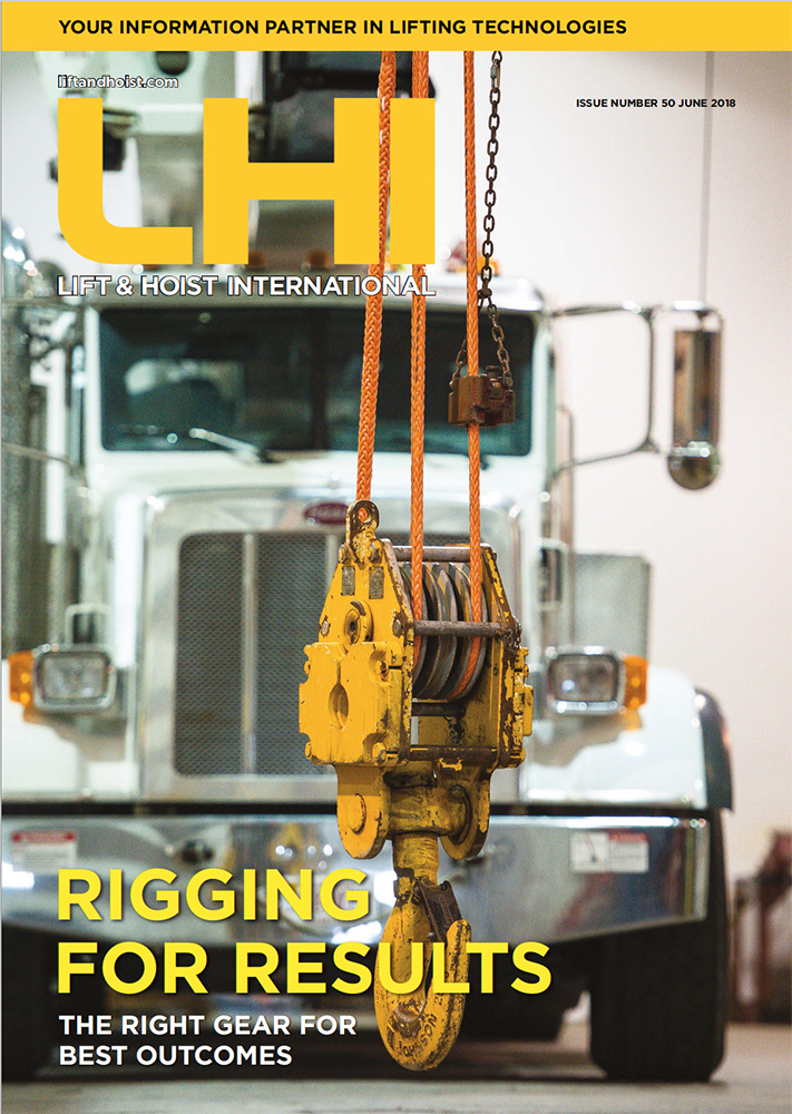 June 2018 | Lift and Hoist International | Industrial Lifting Trade ...