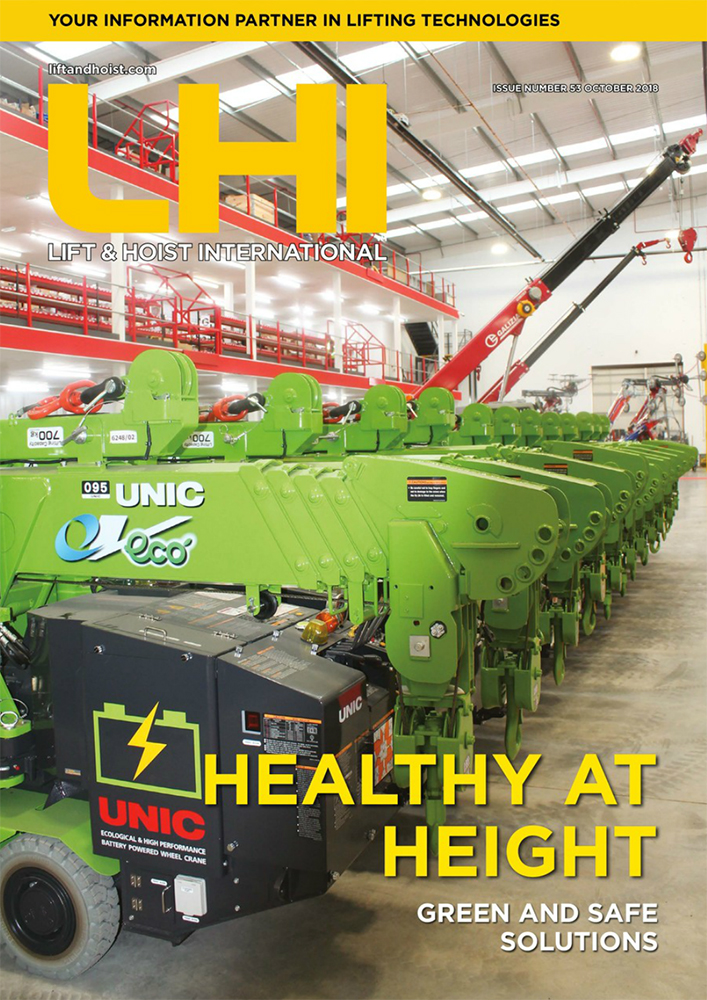 LHI October 2018 | Lift and Hoist International | Industrial Lifting ...