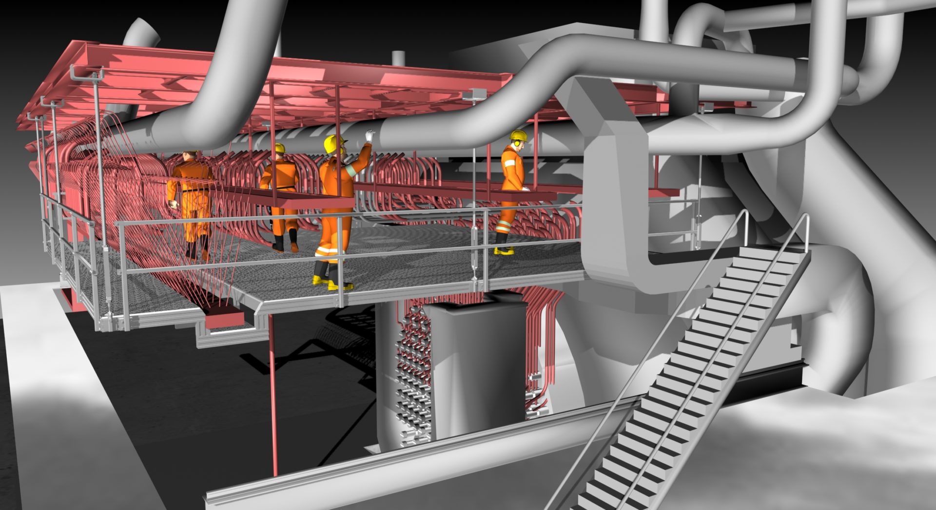 Platform for nuclear reactor refurbishment | Lift and Hoist ...