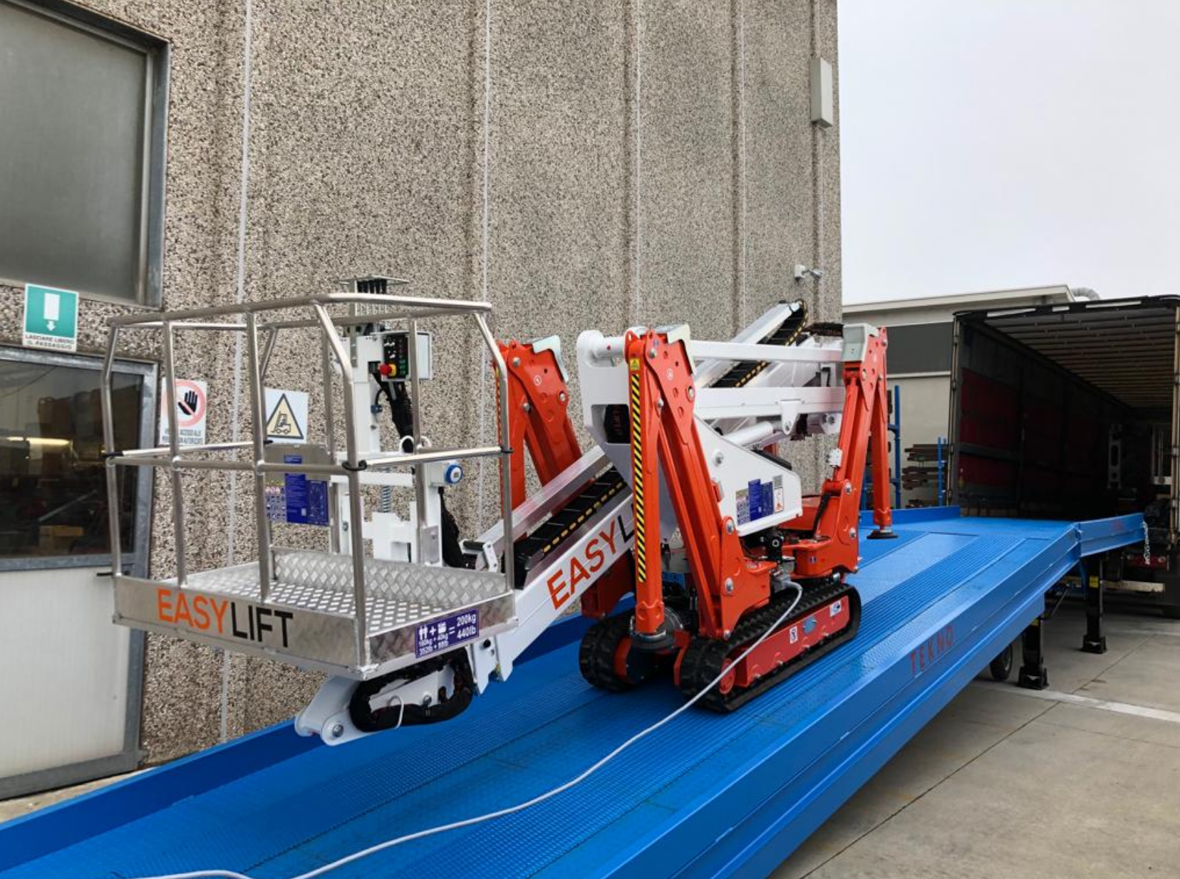 Three Easy Lift spiders for England | Lift and Hoist International ...