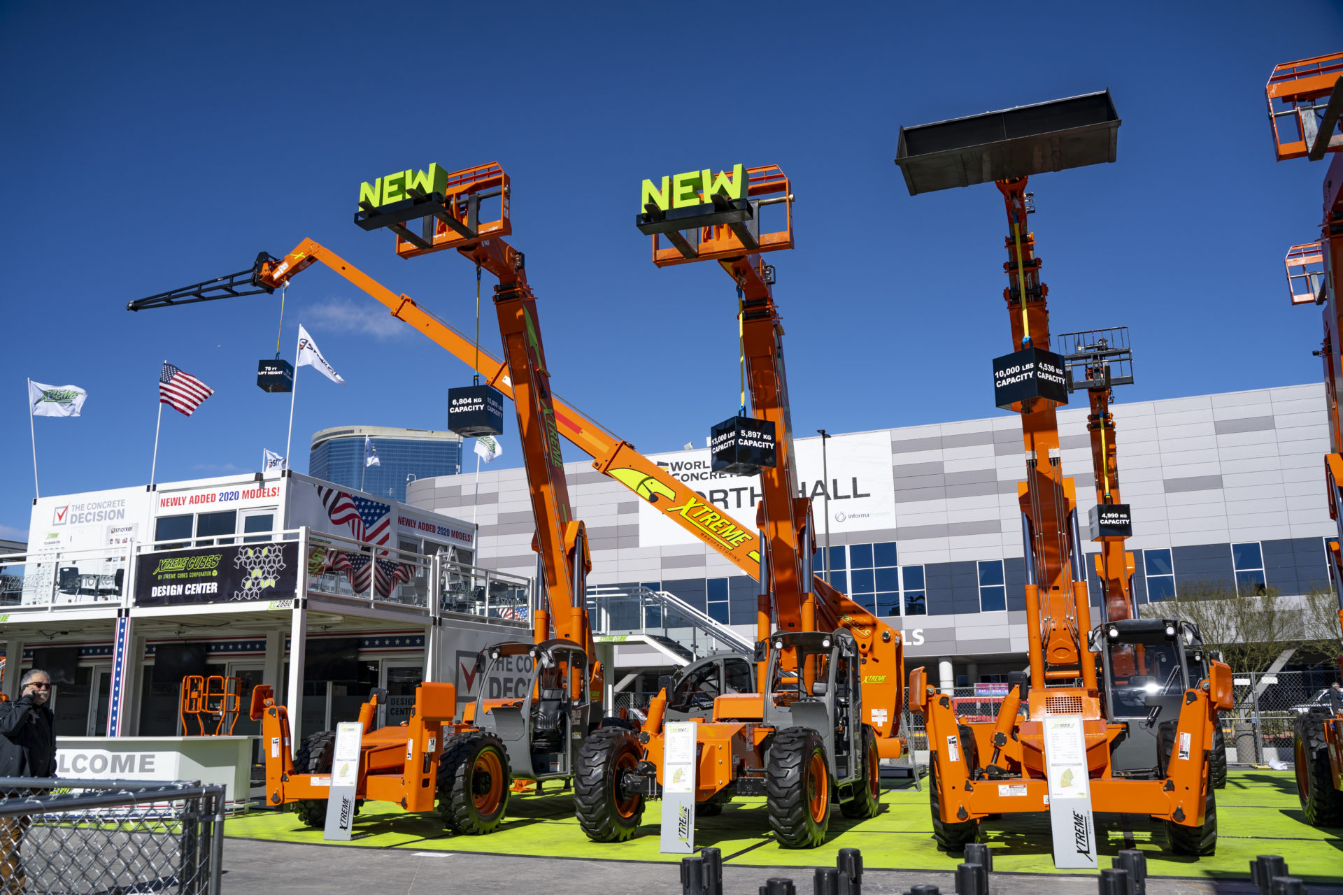 An Xtreme trio: three new C-Class telehandlers launch at World of ...
