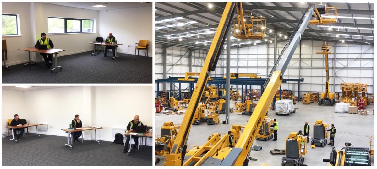 Haulotte UK uses lull for training | Lift and Hoist International ...