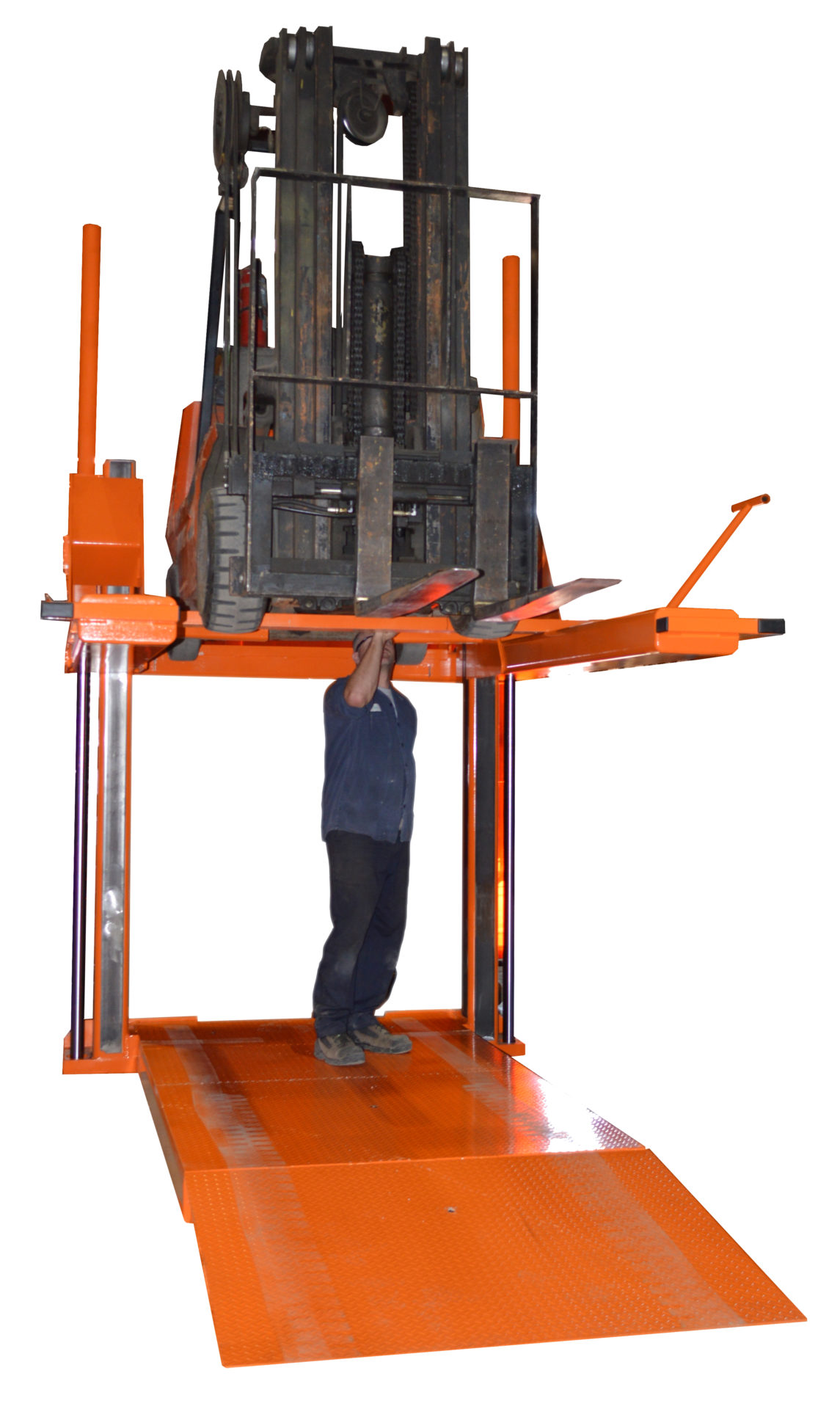 The Excalibur forklift service lift | Lift and Hoist International ...