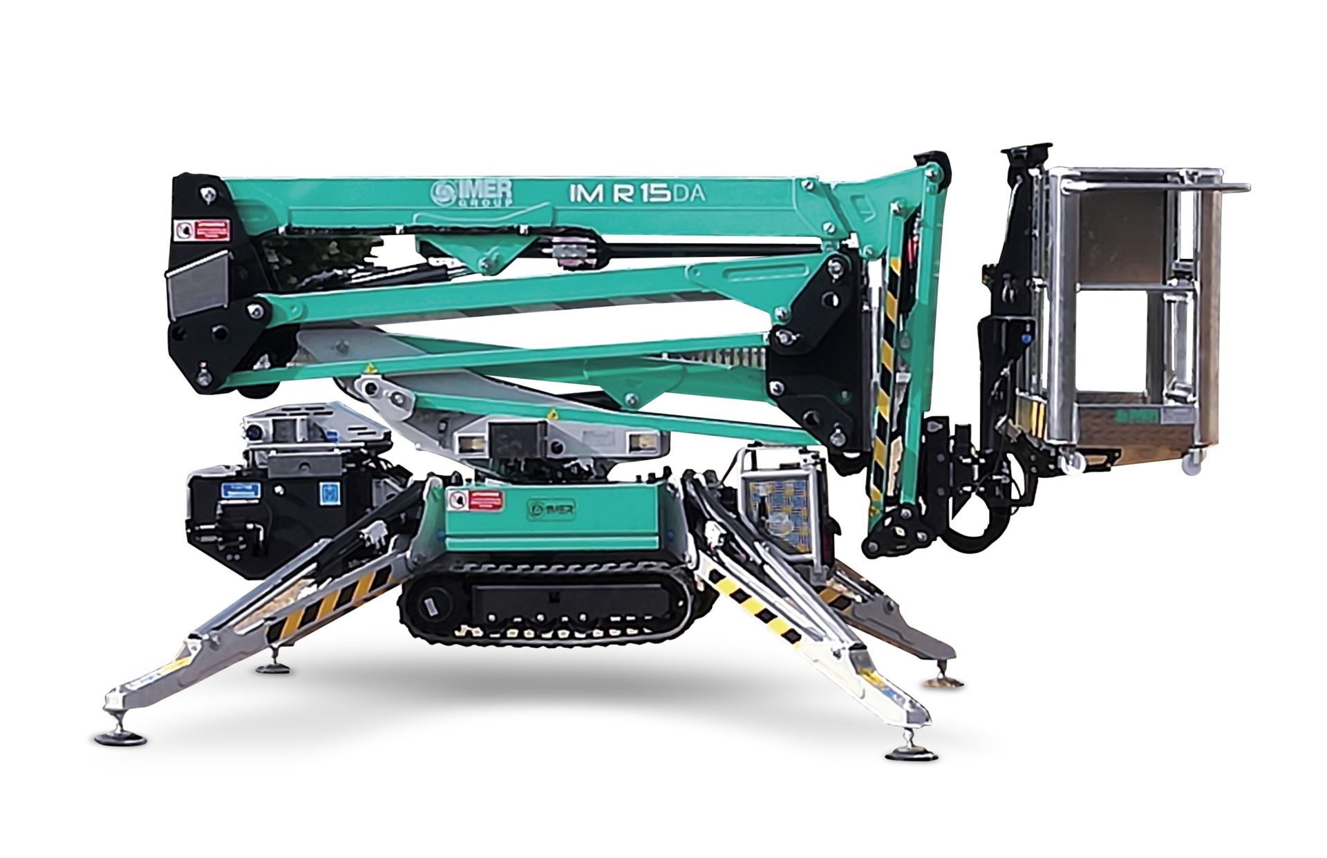 IMER Access launches new tracked boom | Lift and Hoist International | Industrial Lifting Trade ...