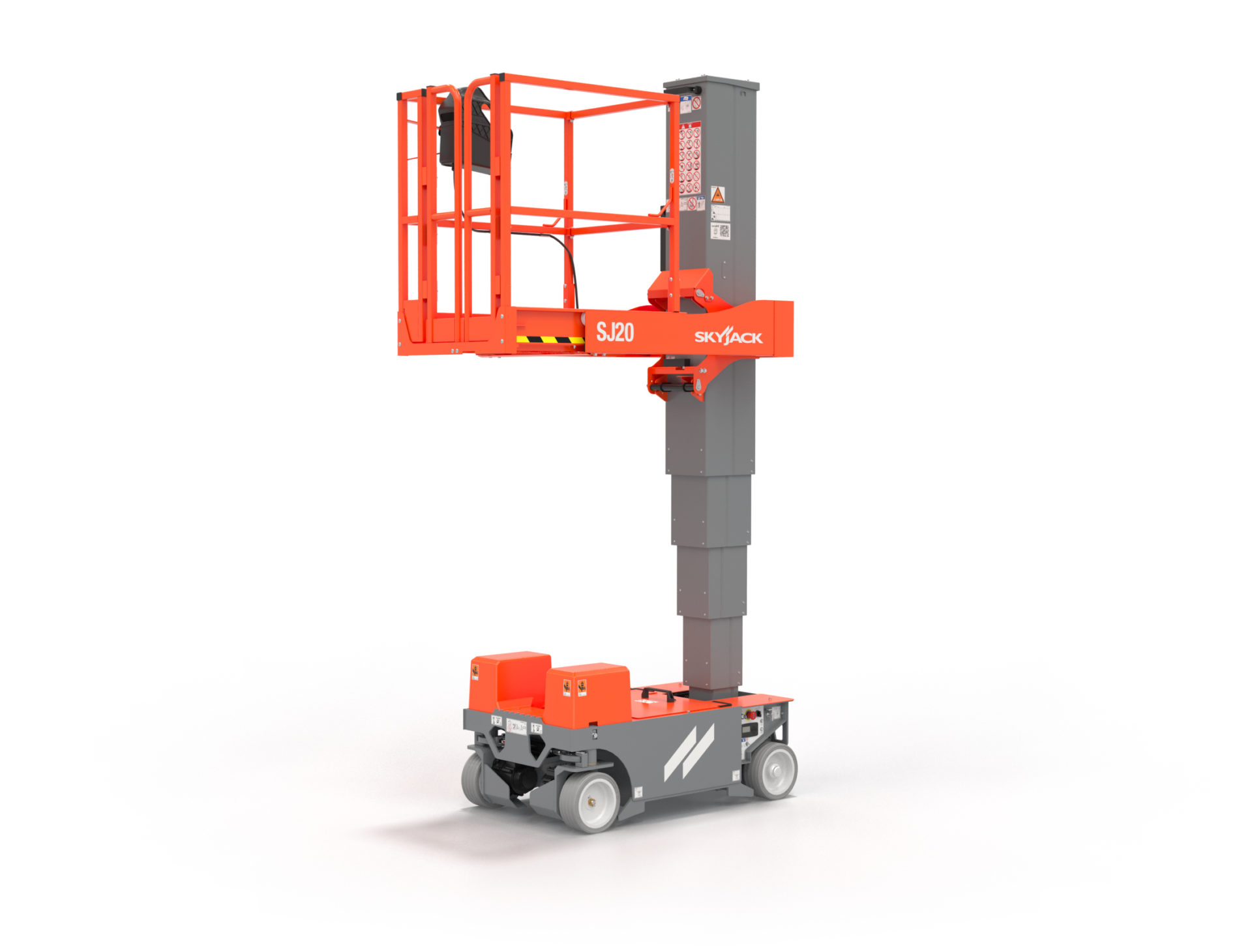 Skyjack launches 20ft vertical mast MEWP at SKYWORD Live. | Lift and ...