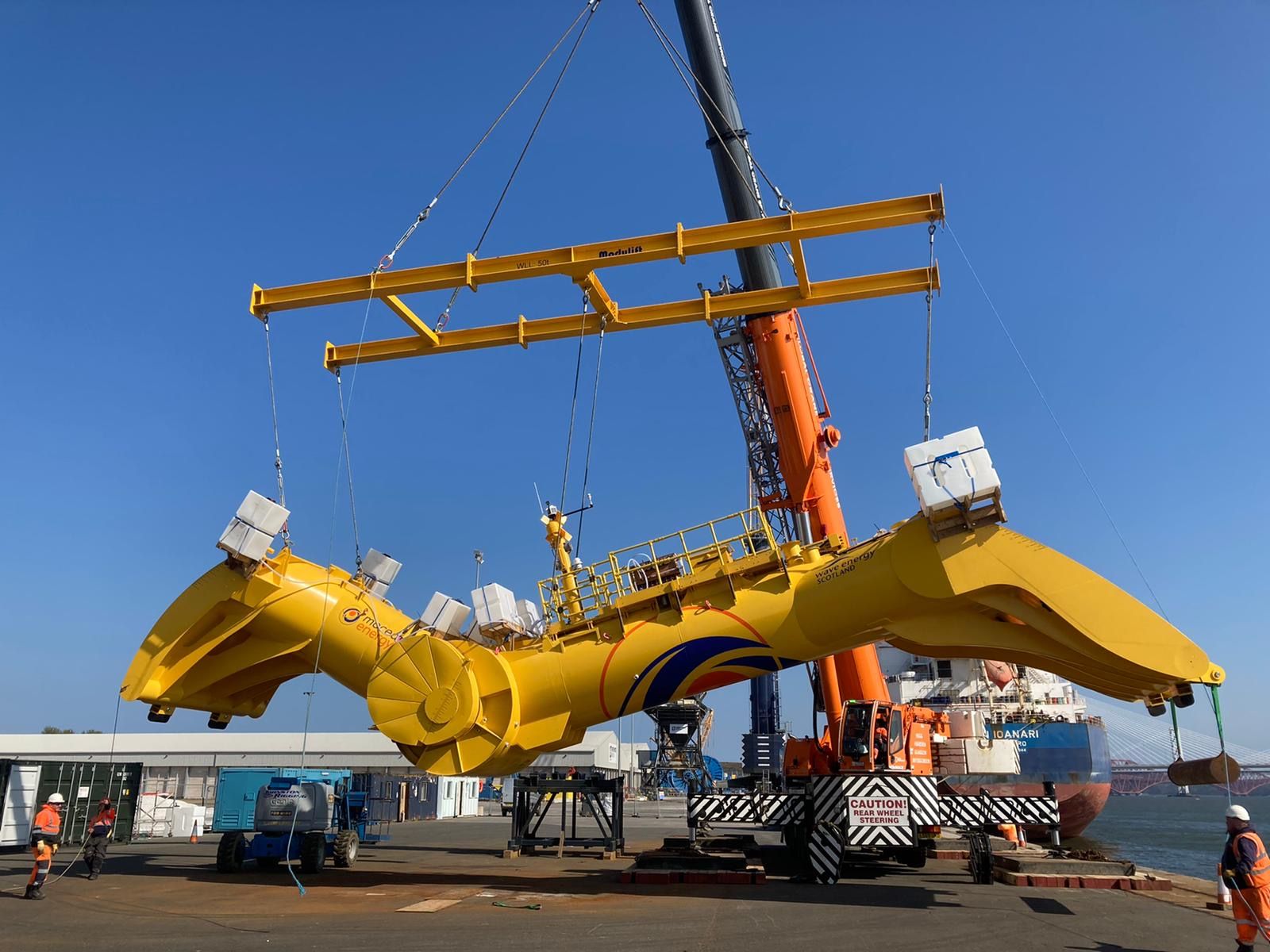 Harnessing wave energy | Lift and Hoist International | Industrial ...