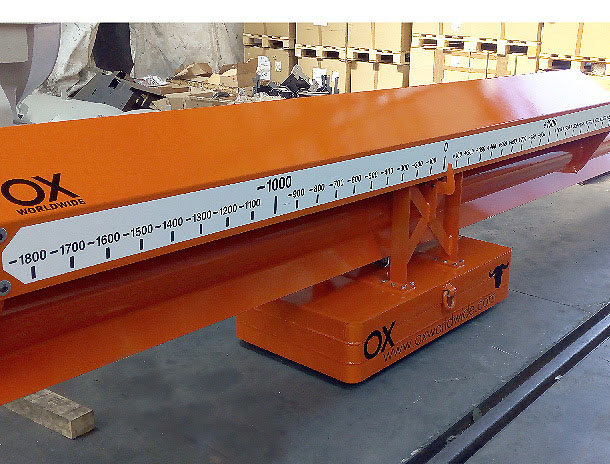 Lifting beam with adjustable counterweight | Lift and Hoist ...