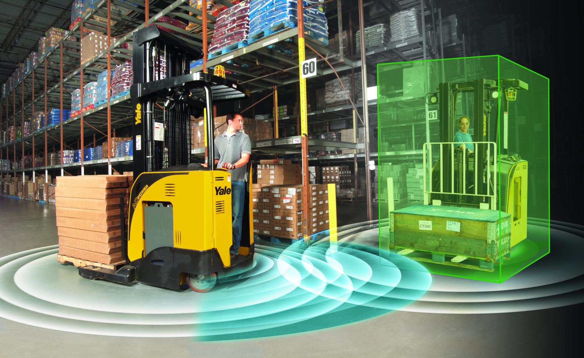 Yale’s new operator assist lift truck technology | Lift and Hoist ...