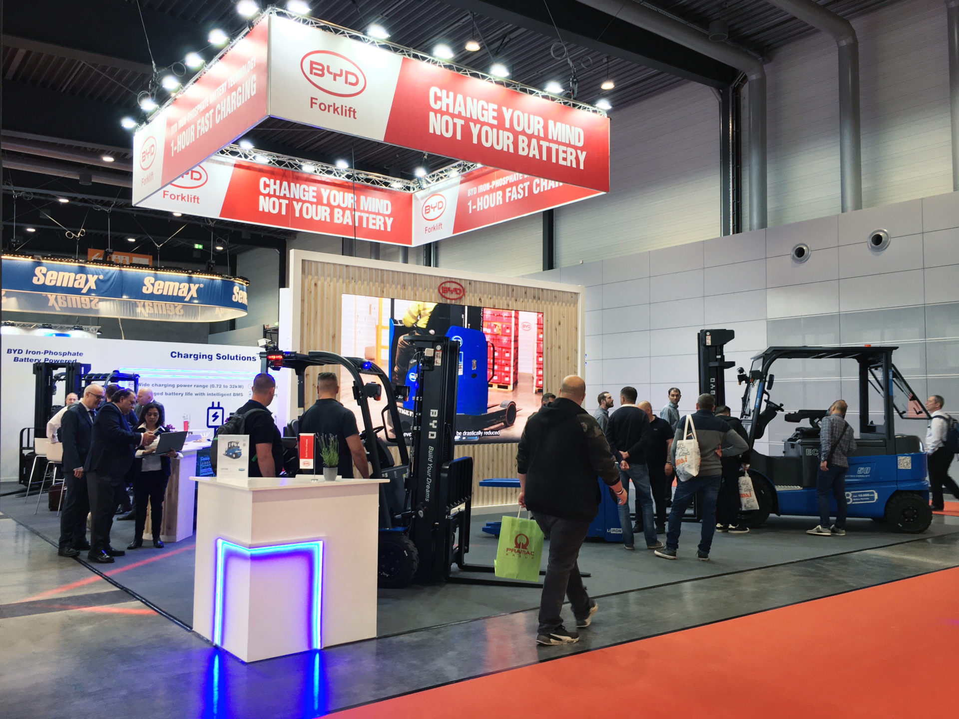 BYD Forklift unveils advanced products at LogiMAT | Lift and Hoist ...