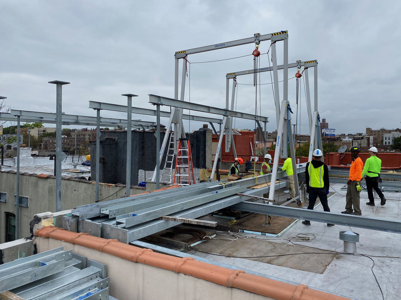 Reid lifting gantries lift New York Urban Energy | Lift and Hoist ...