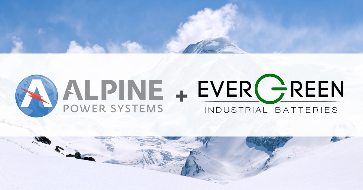 Alpine Power Systems acquires Evergreen Industrial Batteries | Lift and Hoist International ...