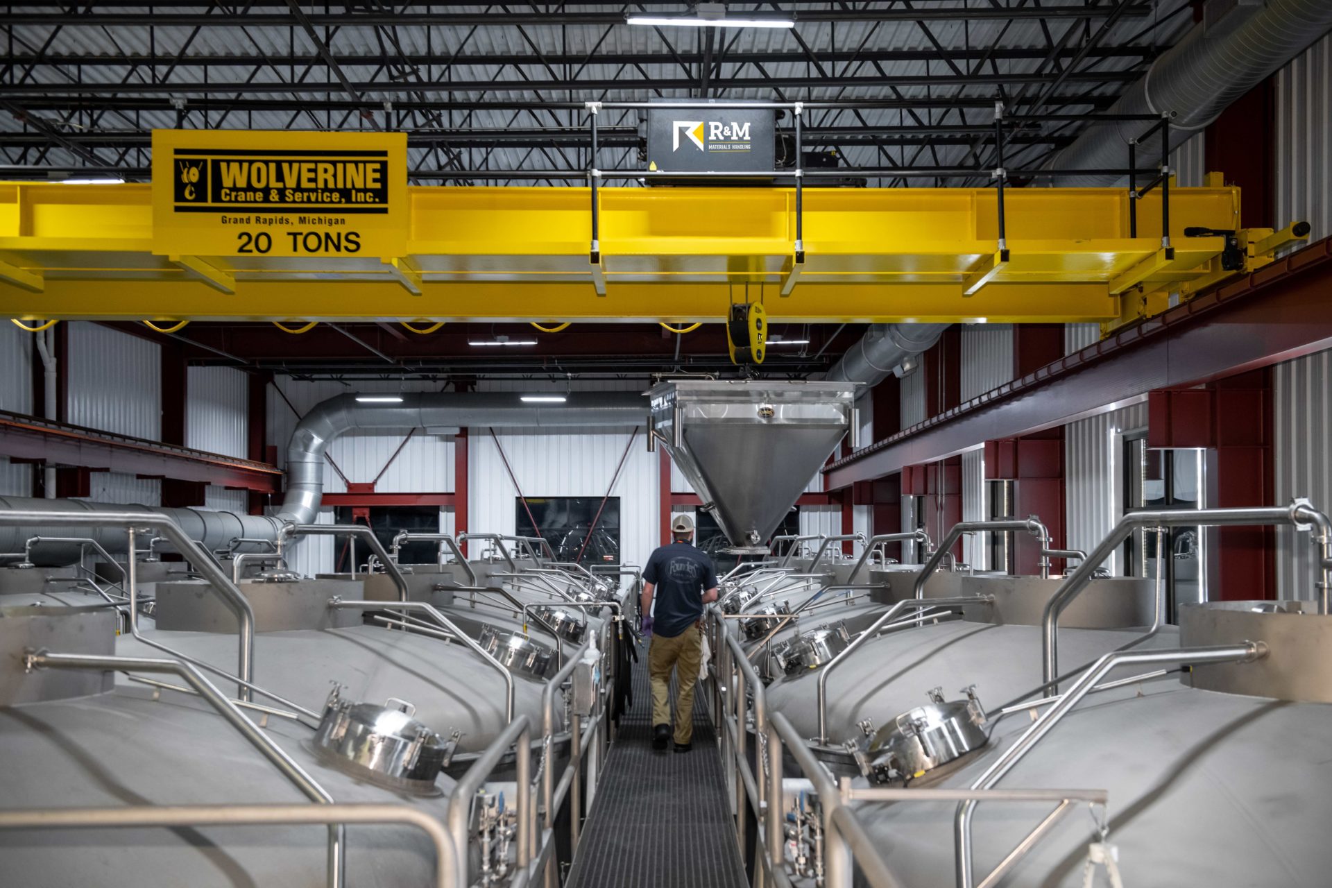 R&M supports craft beer brewing solution | Lift and Hoist International ...