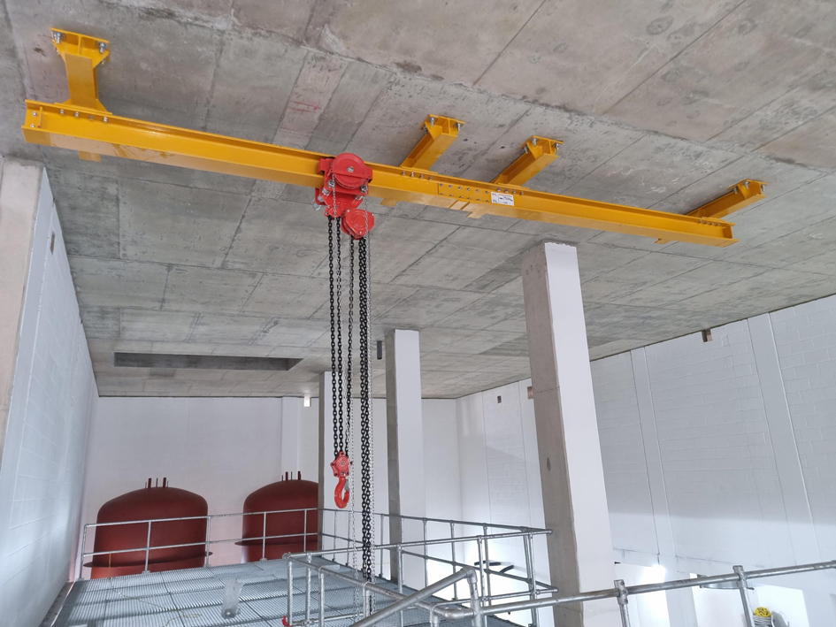 Hoist & Winch installs lifting equipment in energy room | Lift and ...