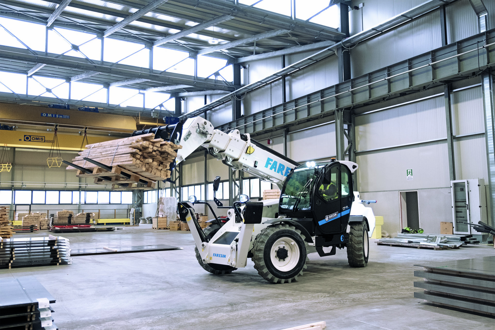 Faresin’s Full Electric telehandler range | Lift and Hoist ...