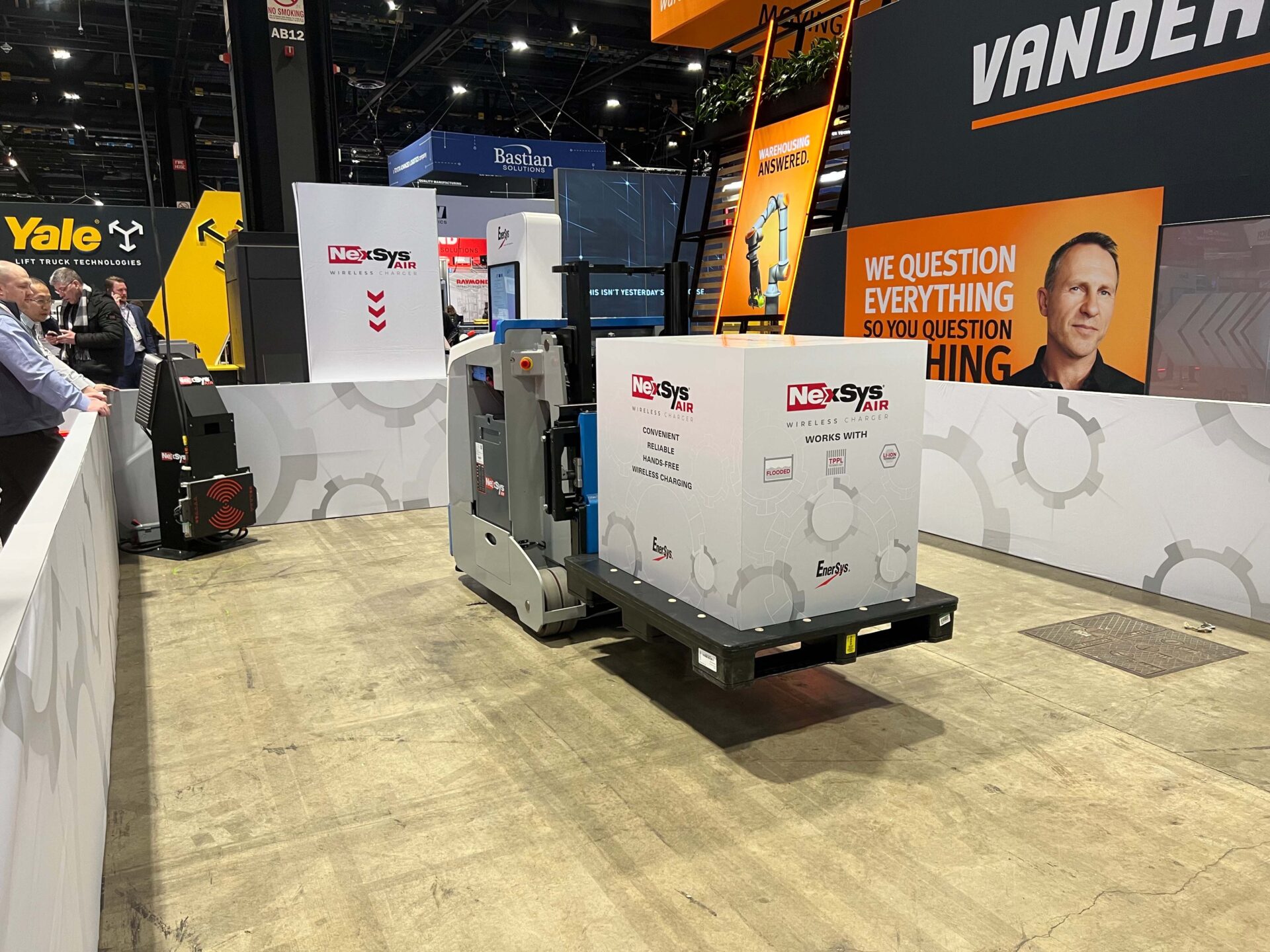 EnerSys Debuts NexSys AIR wireless charger at ProMat 2023 | Lift and ...