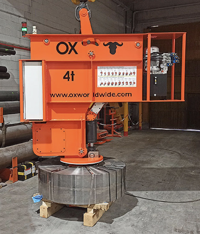 Move and manoeuvre coils | Lift and Hoist International | Industrial ...