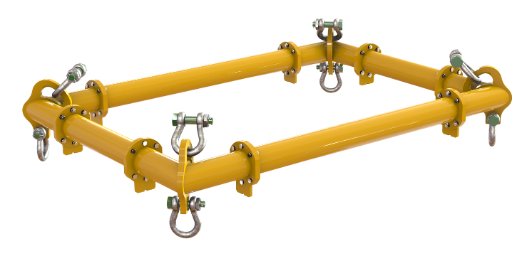 New modular spreader frame lightens the load | Lift and Hoist ...