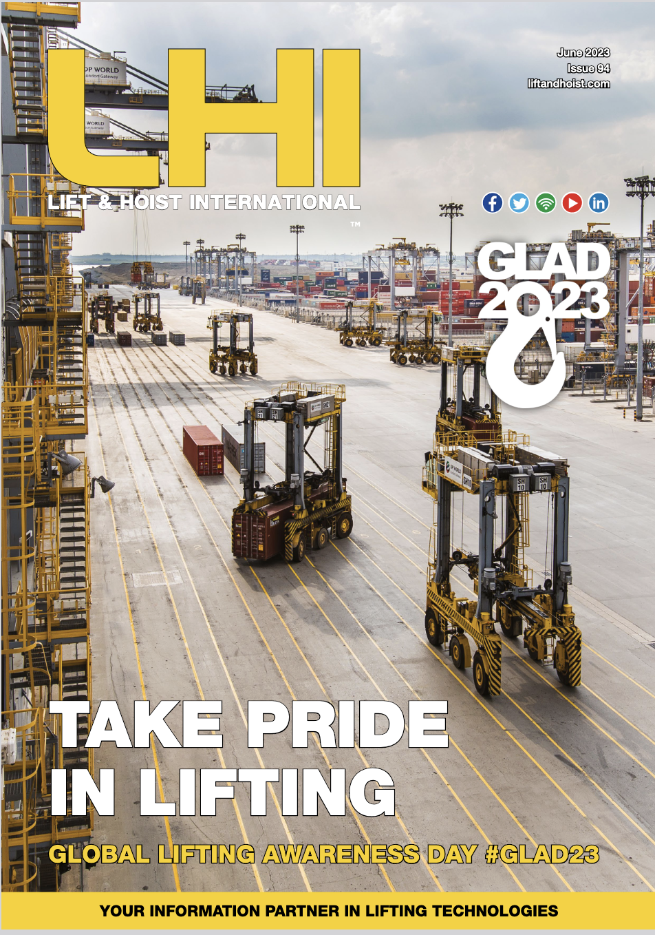 LHI June 2023 | Lift and Hoist International | Industrial Lifting Trade ...