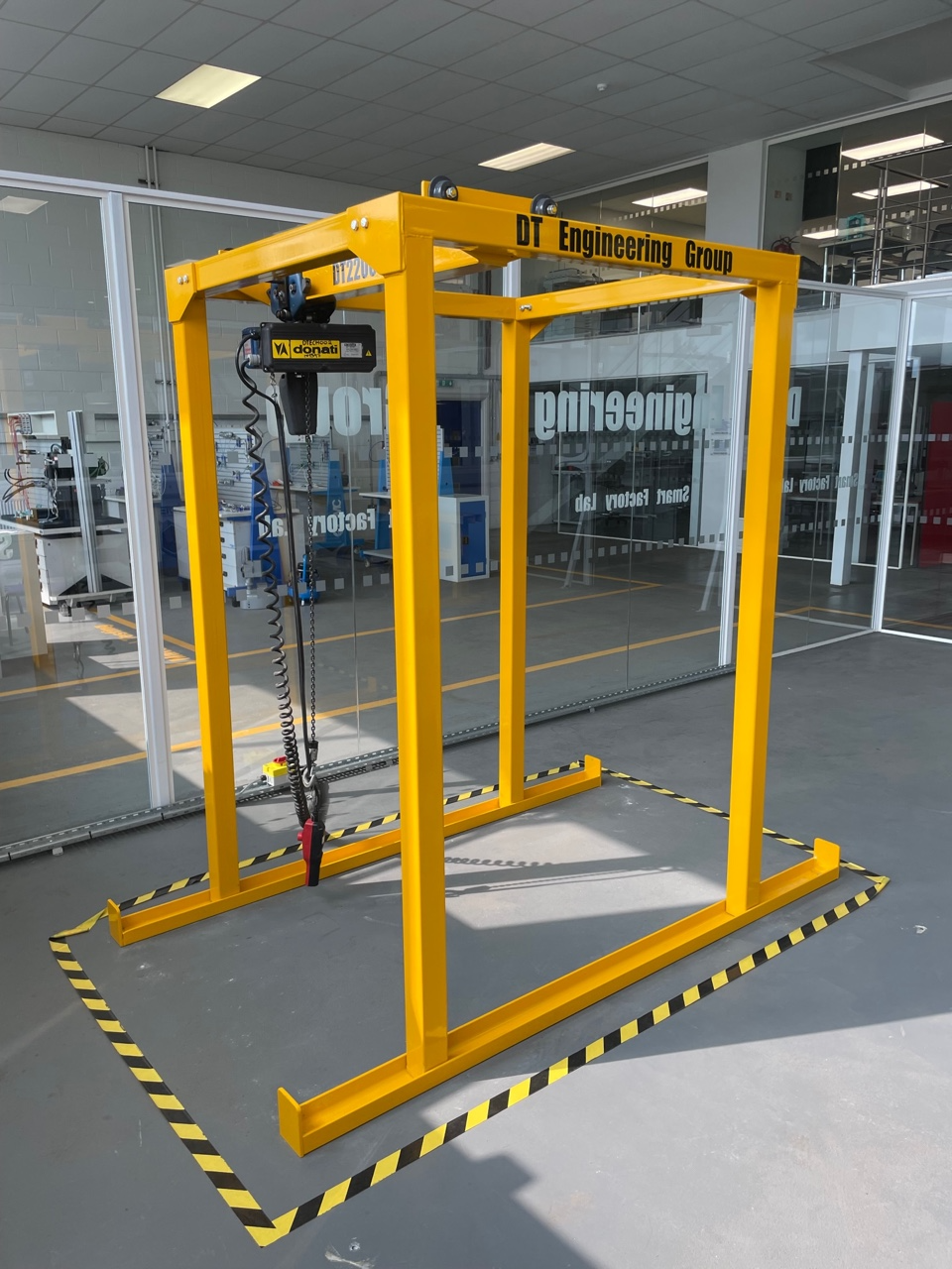 DT Engineering seeks investment in EOT crane safety system | Lift and ...
