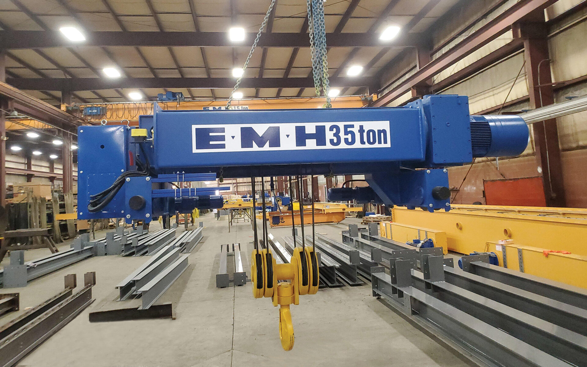 New EMH HF Engineered Hoists provide “built up” capabilities at less ...