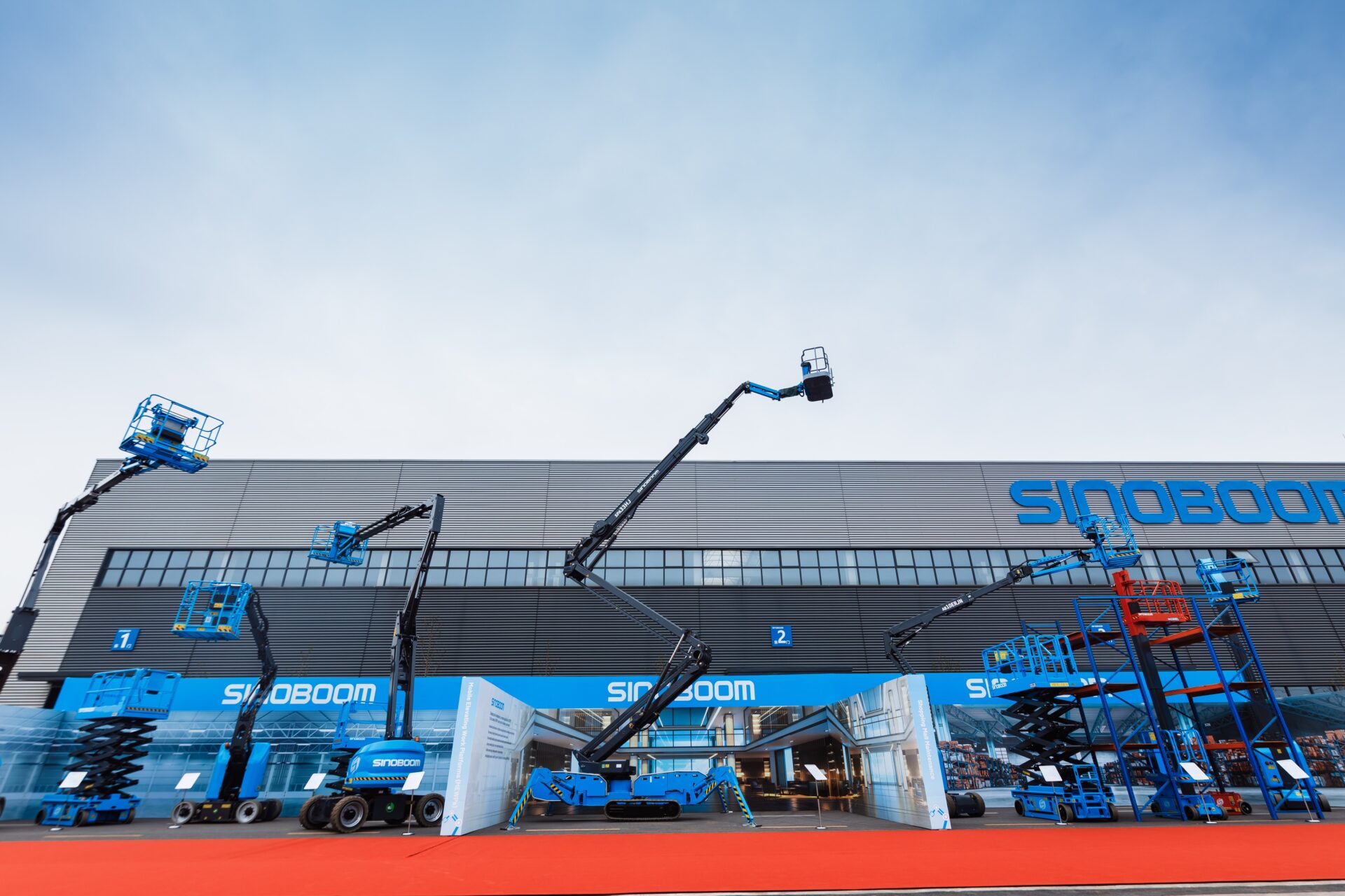 Sinoboom holds major product launch ahead of Bauma China | Lift and ...