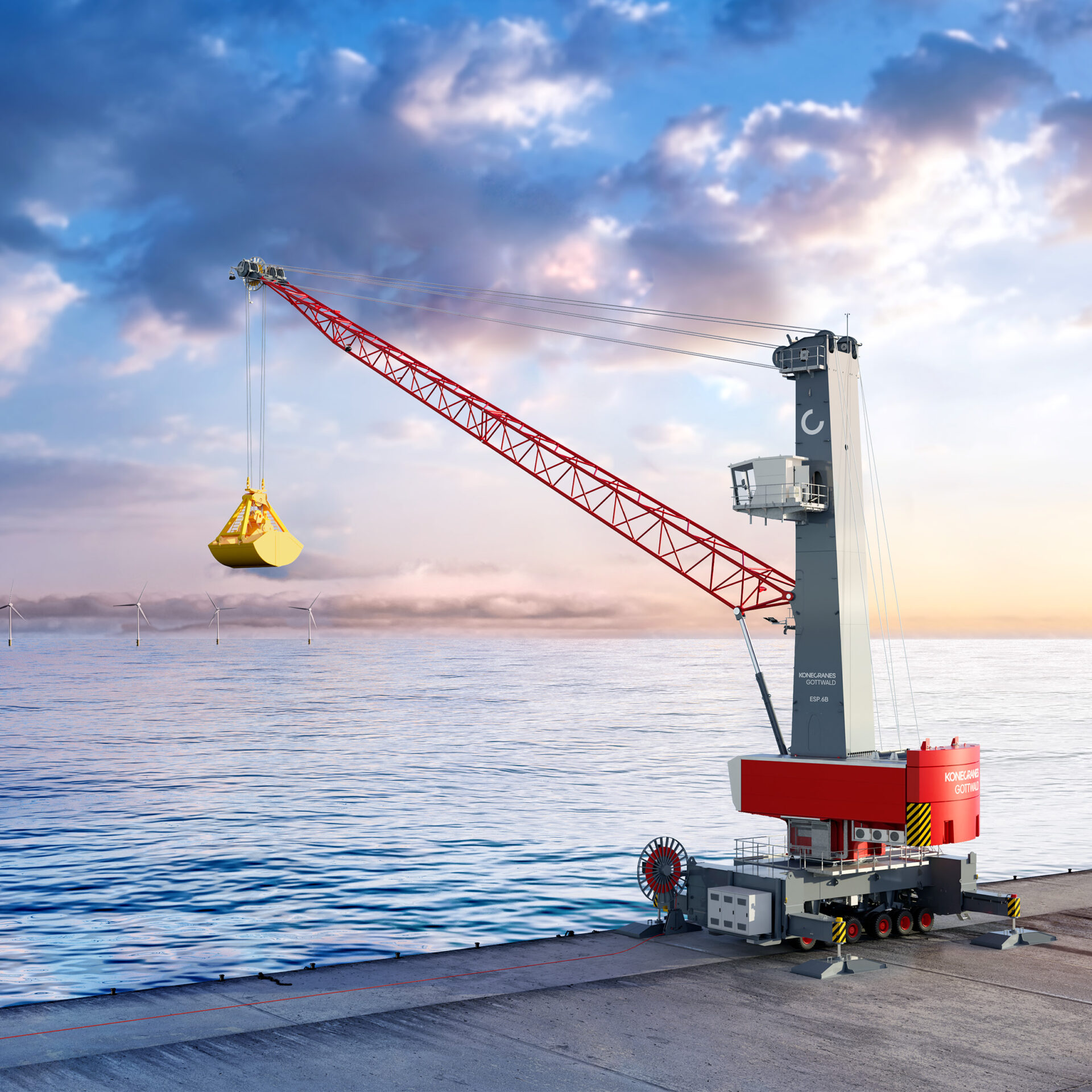 Saguenay Port Authority brings electric mobile harbour crane to Canada | Lift and Hoist ...