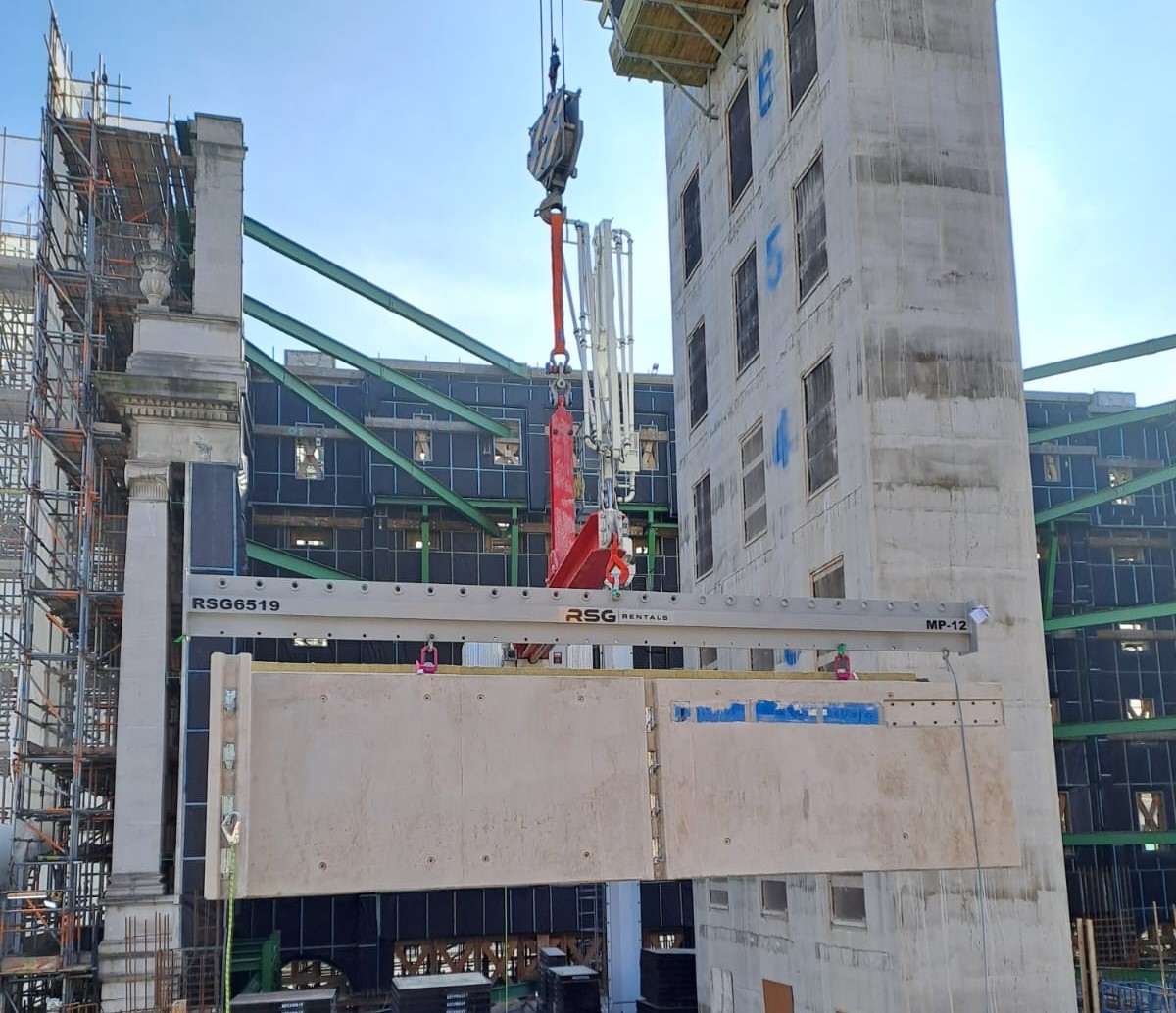 Mayfair manoeuvre: lifting with 2cm to spare | Lift and Hoist ...
