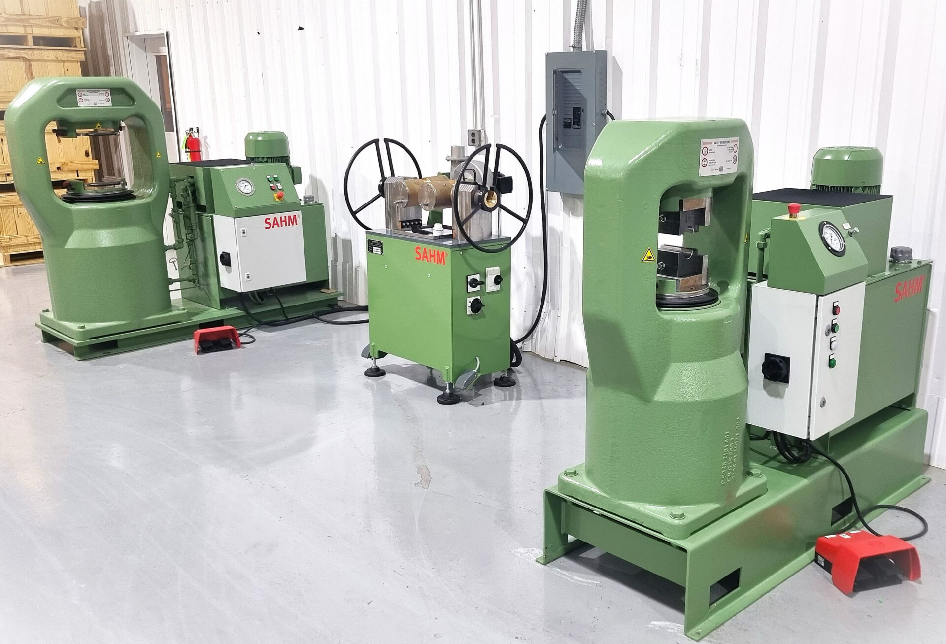 Sahm Splice demos new kit at US facility | Lift and Hoist International ...